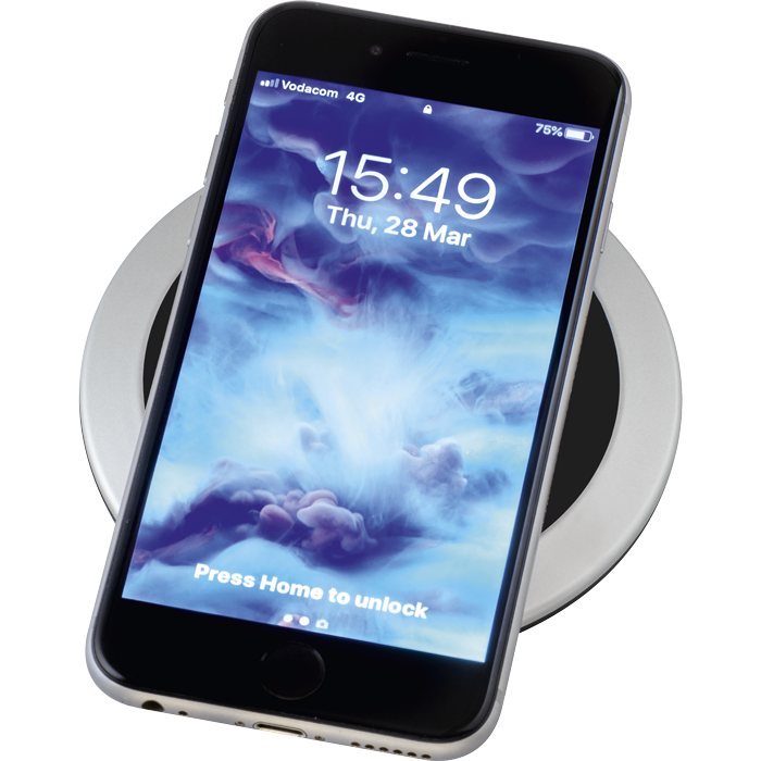 snug fast wireless desktop plate charger - grey | Ignition Marketing