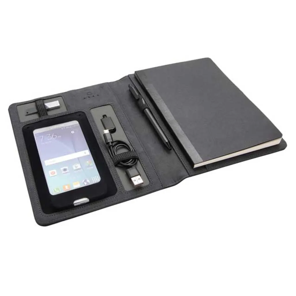 POWERBOOK - XD Notebook Portfolio With 3000Mah Powerbank | Ignition ...