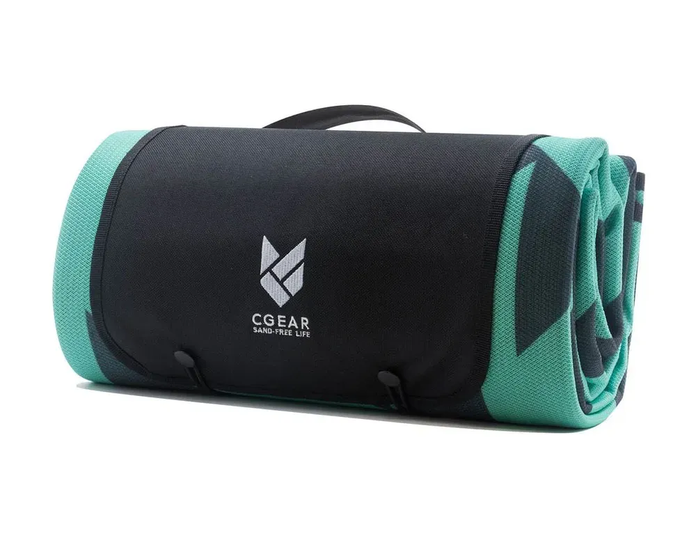 Sand-Free Mat Green Triangle | Ignition Marketing